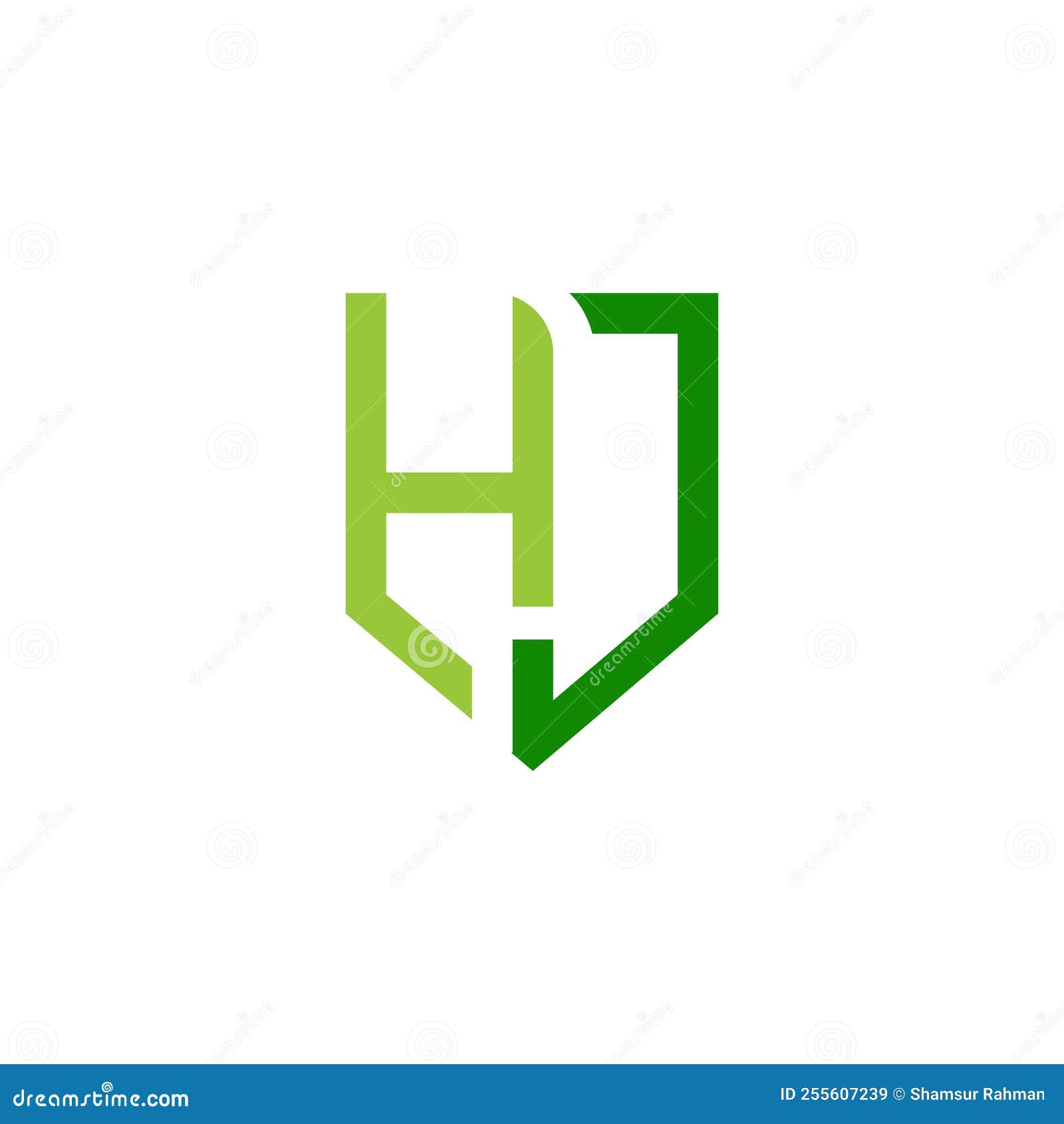 Alphabet Letters Initials Monogram Logo HJ, JH, J and H Stock Vector ...