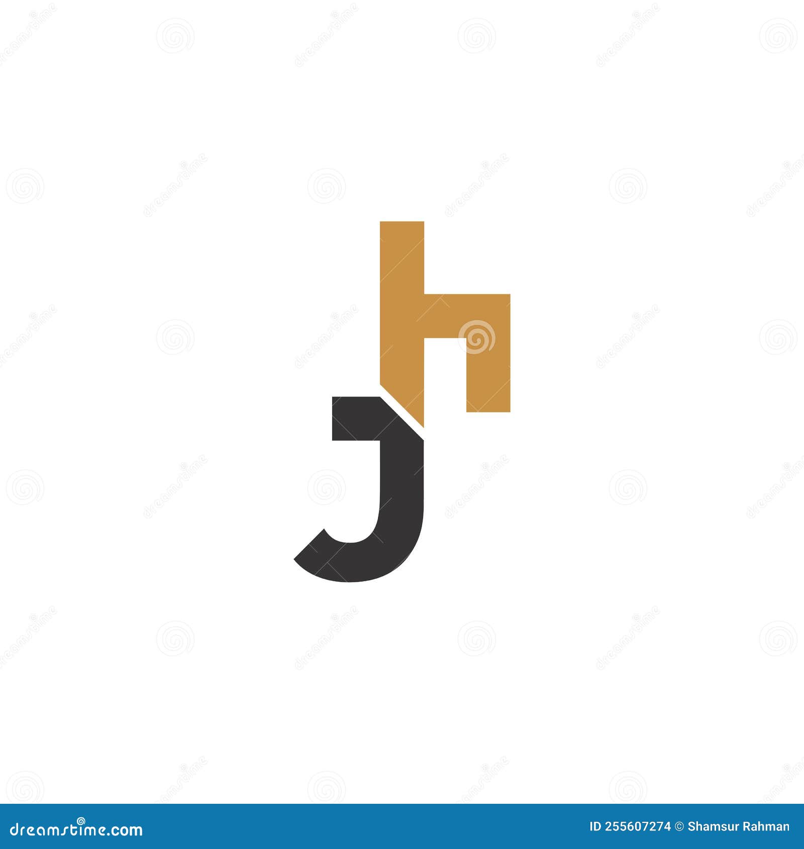 Alphabet Letters Initials Monogram Logo HJ, JH, J and H Stock Vector ...