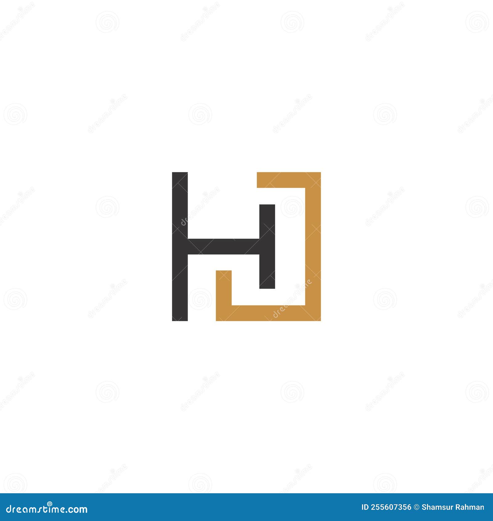 Alphabet Letters Initials Monogram Logo HJ, JH, J and H Stock Vector ...