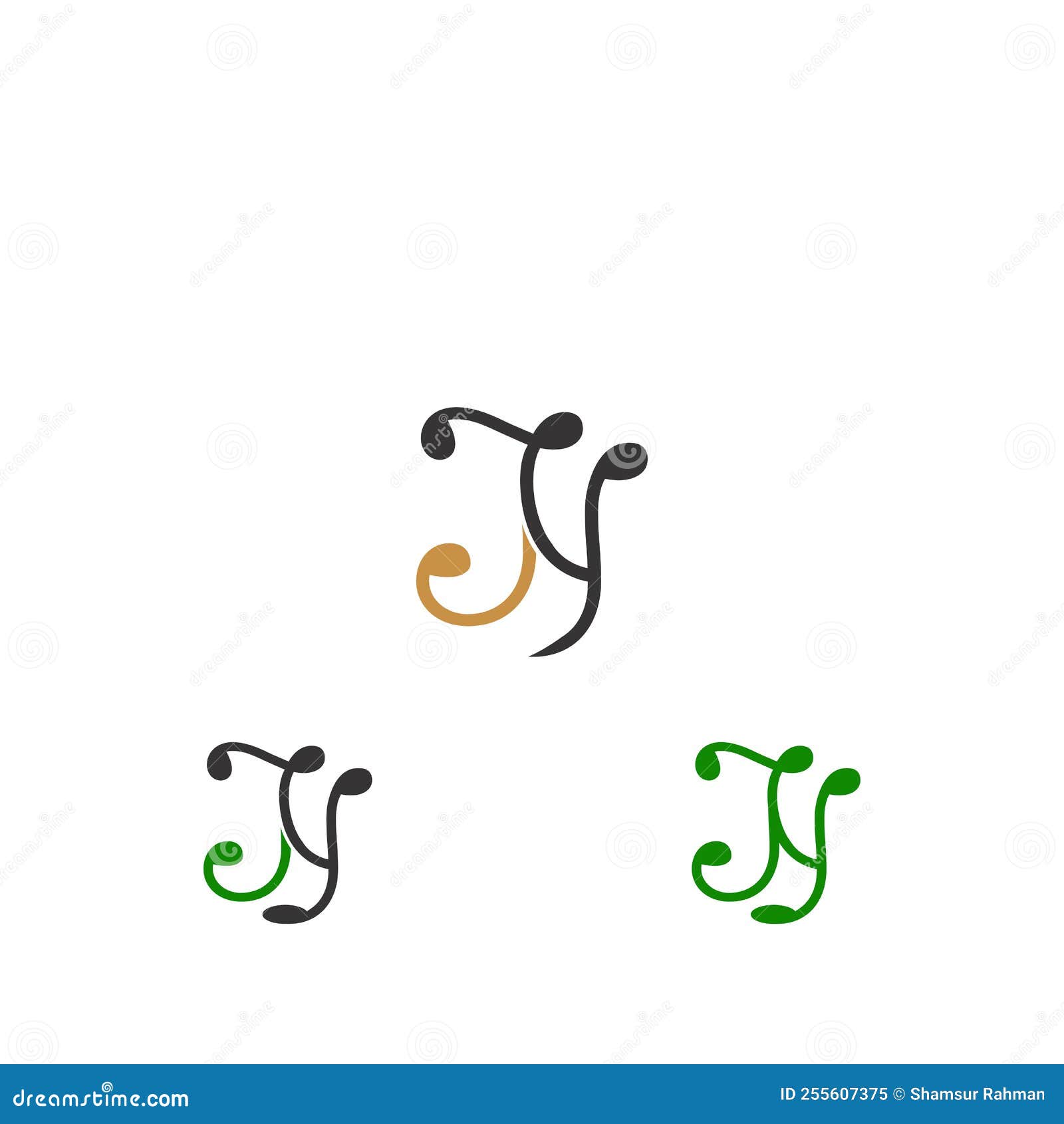 Alphabet Letters Initials Monogram Logo HJ, JH, J and H Stock Vector ...