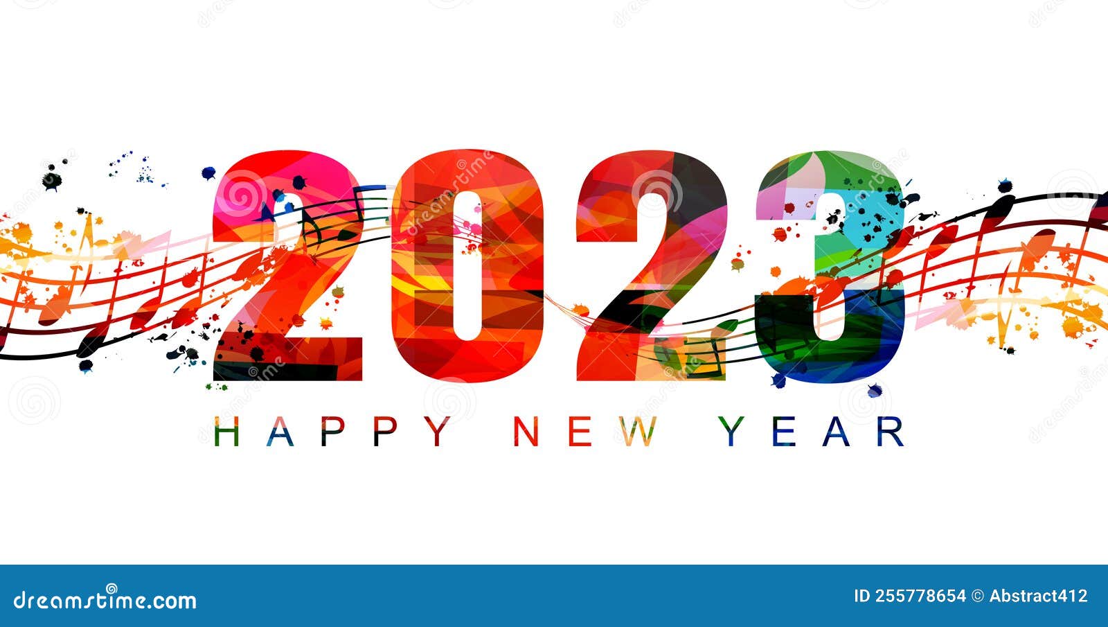 Happy Music Day Hand Drawn Lettering Phrase. Music Signs, Accidental ...