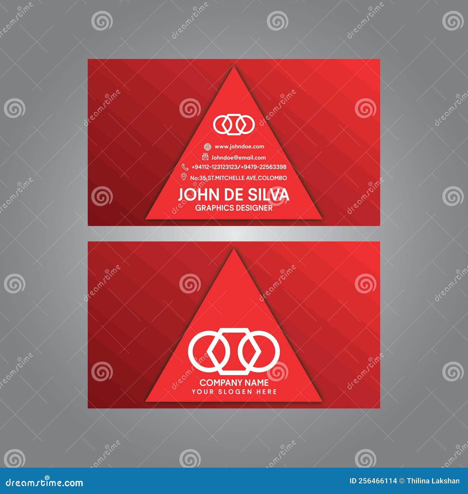 Professional Modern Printable Business Card, Invitation Card Design ...