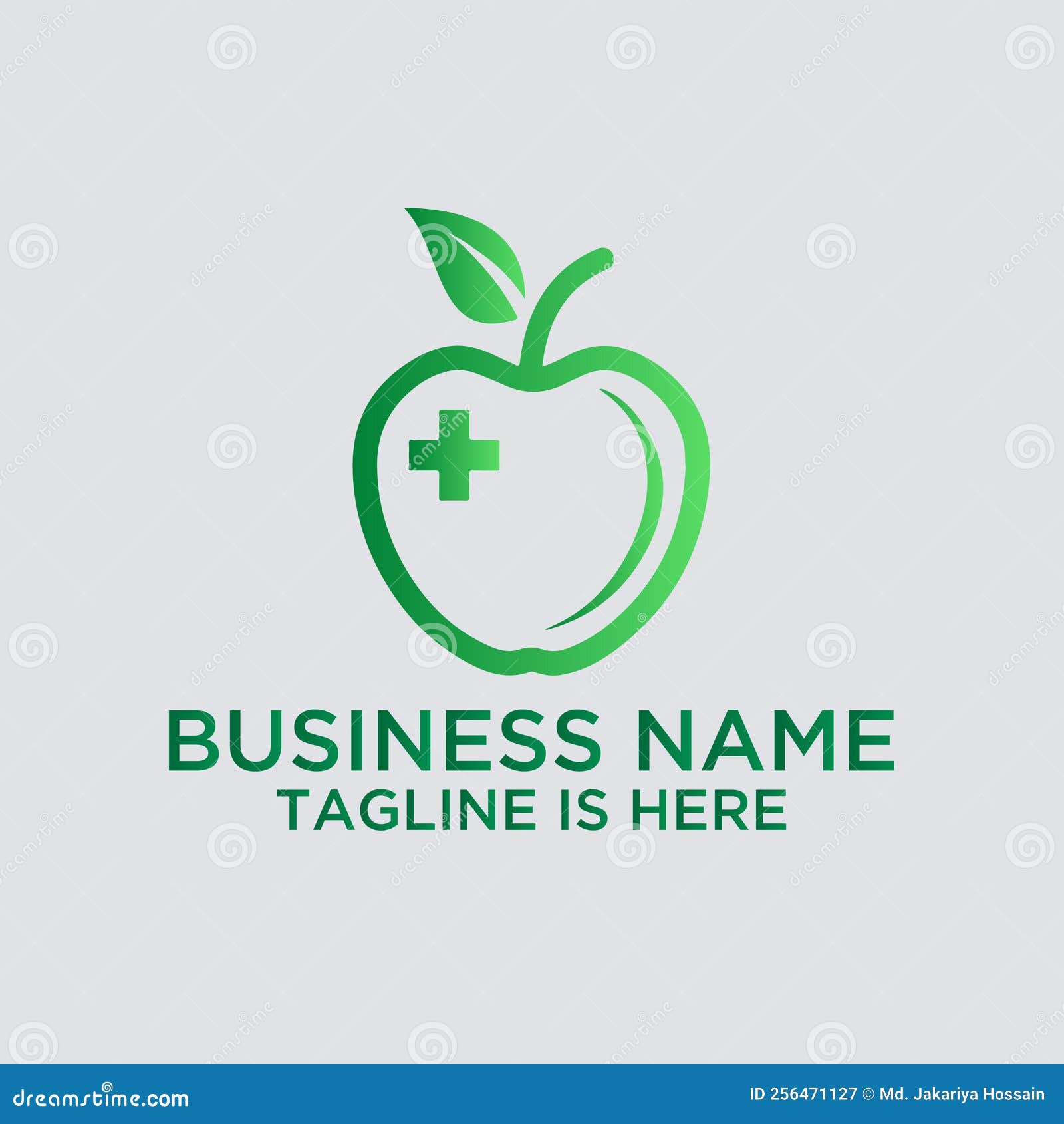 Apple with Medical Pulse Logo Concept. Health Apple Creative Logo ...