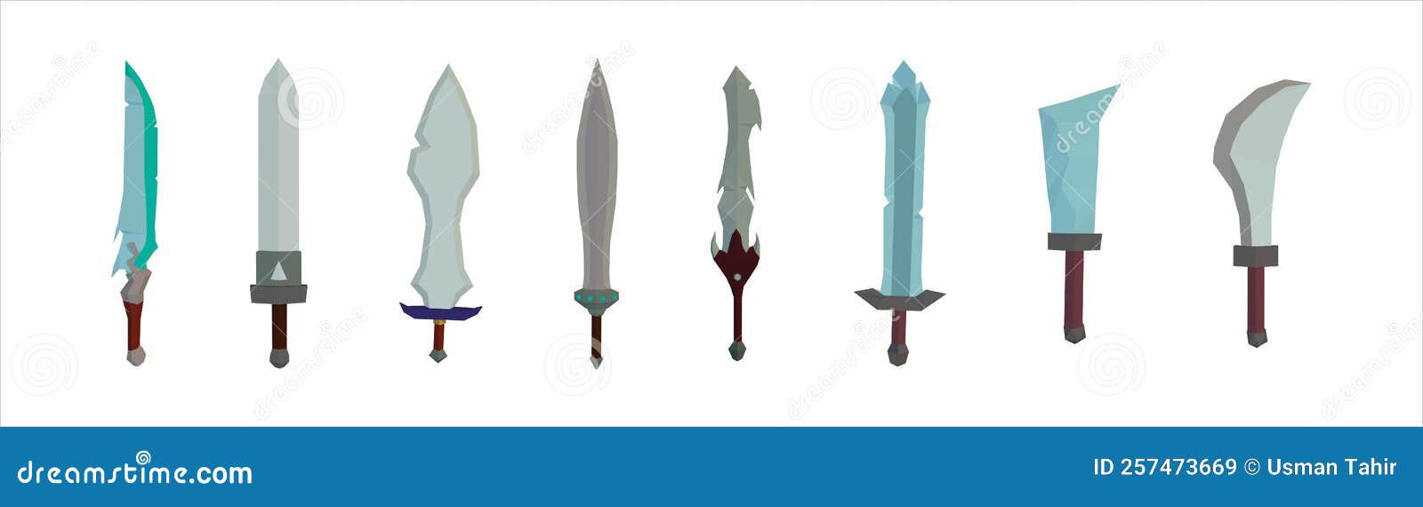 Realistic Sword, Ancient Sword Stock Illustration - Illustration of ...