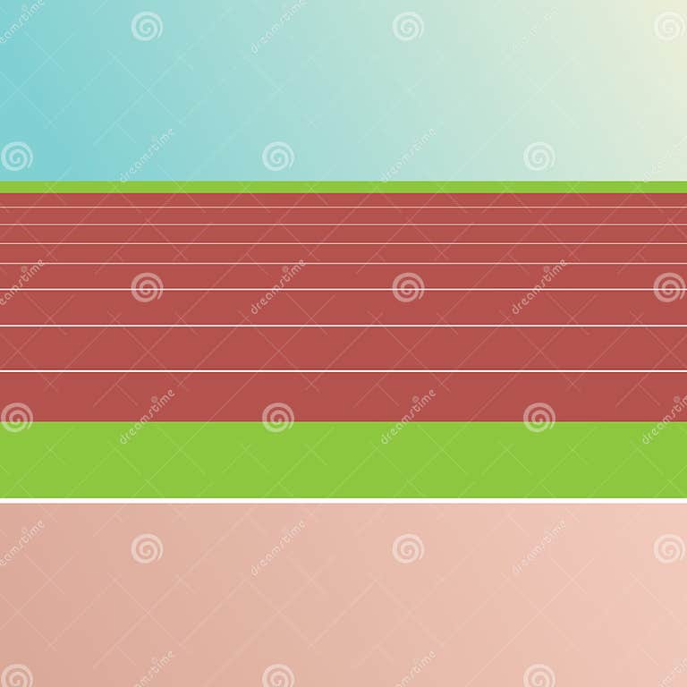 Track and Field Vector Illustration Background Graphic Stock Vector ...