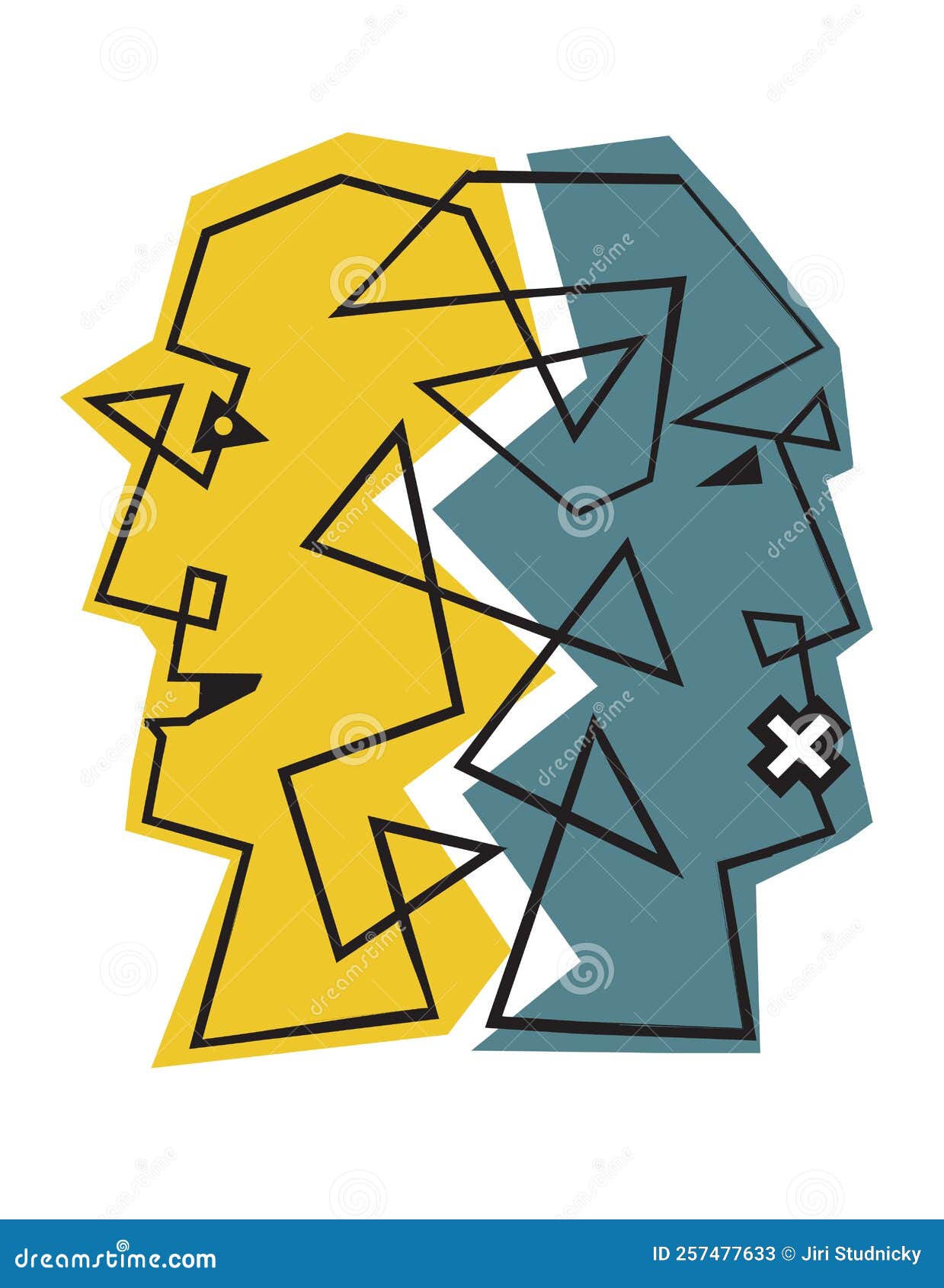 Psychological Personality Traits Chart Infographic Isolated Cartoon ...