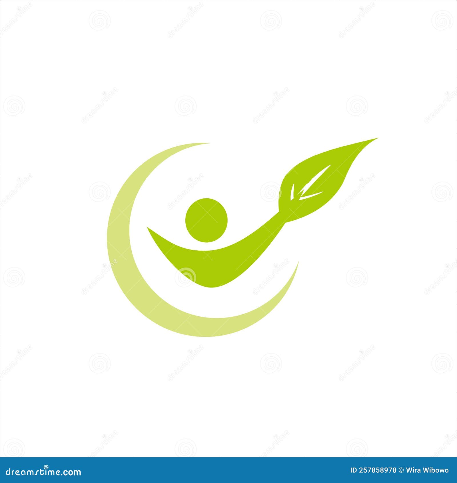 Print Organic Human Logo Design Stock Vector - Illustration of concept ...