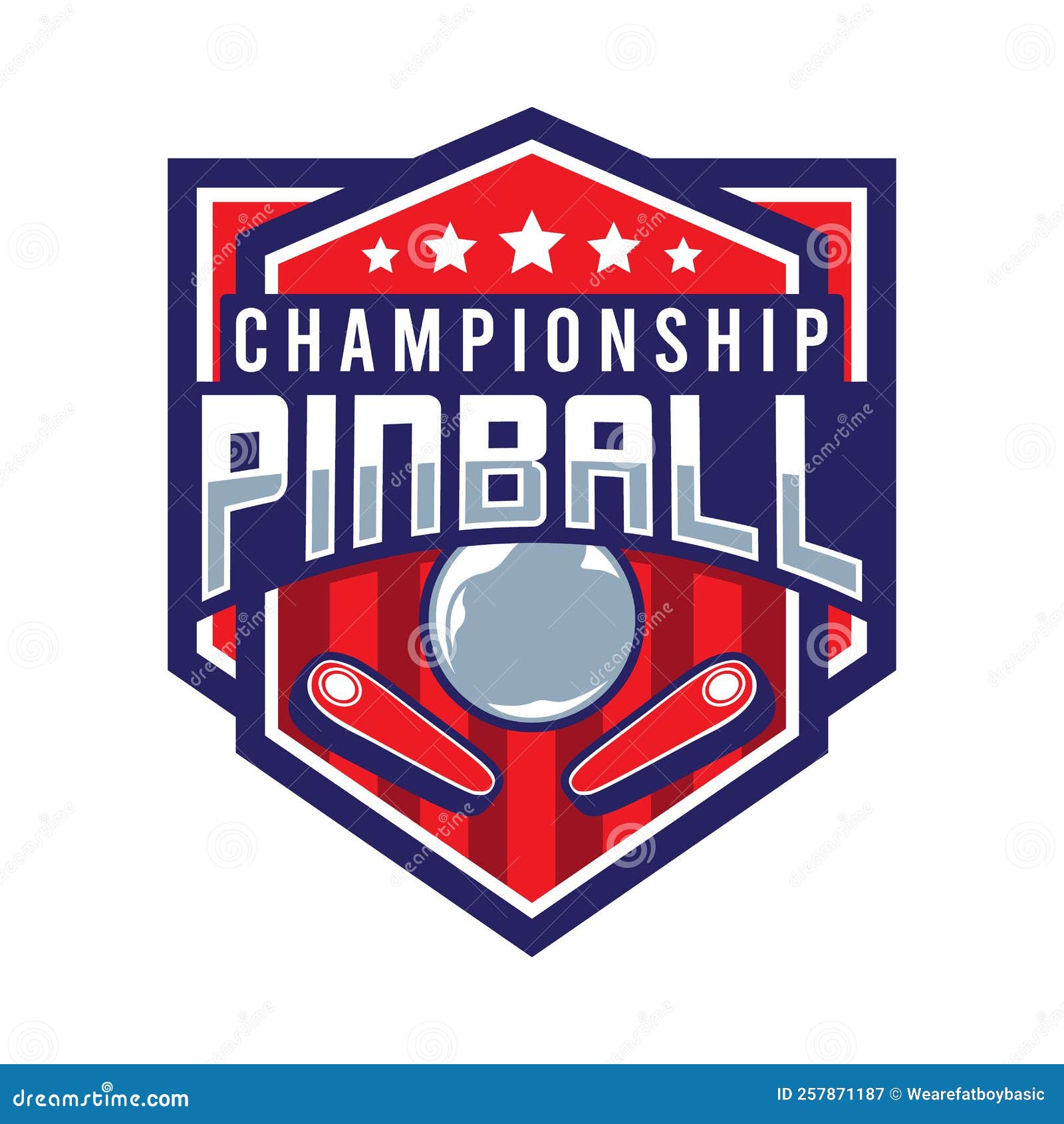 Pinball Game Arcade Vintage Retro Badge Emblem Hipster Logo Vector Icon ...