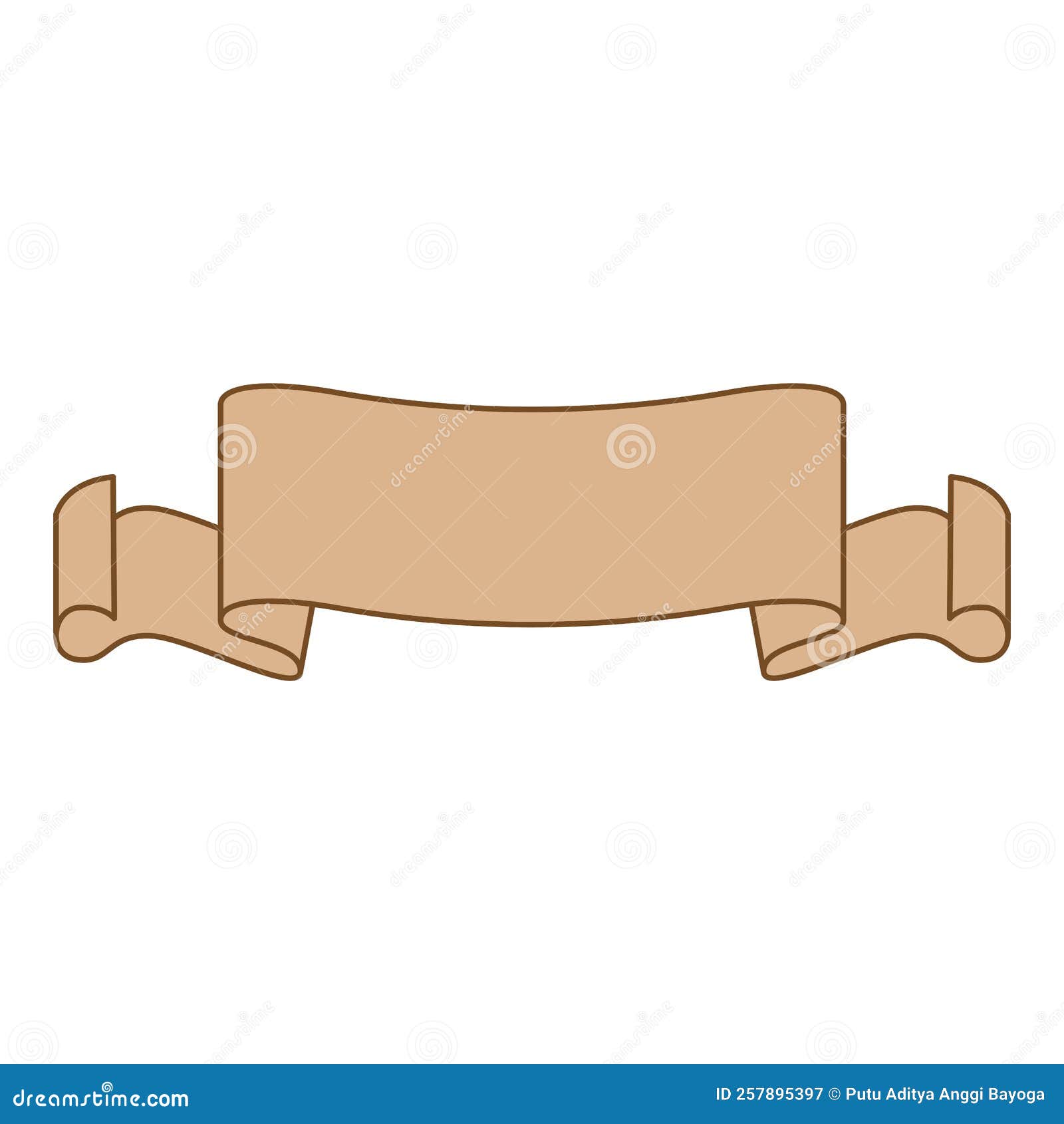 Simple banner stock vector. Illustration of logo, flat - 257895397