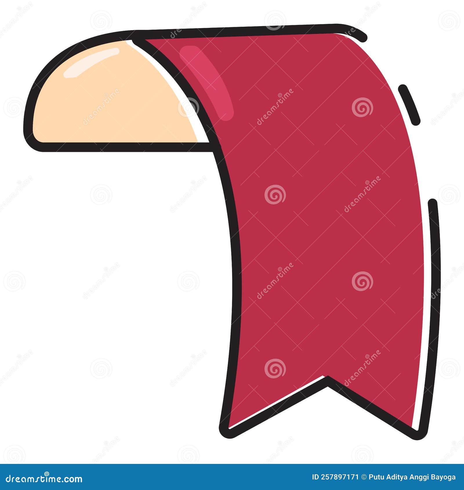 Cartoon banner stock vector. Illustration of decoration - 257897171