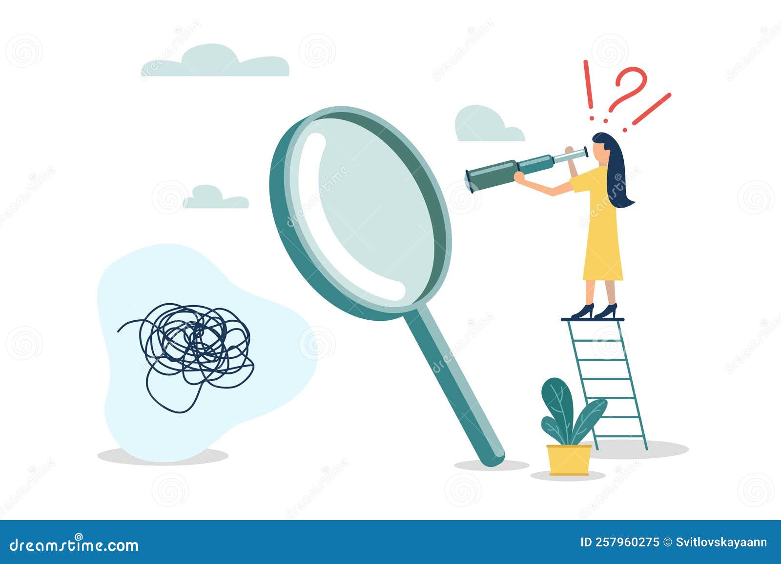 Curiosity Explore Unknown, Seek for Success Concept, Search for ...