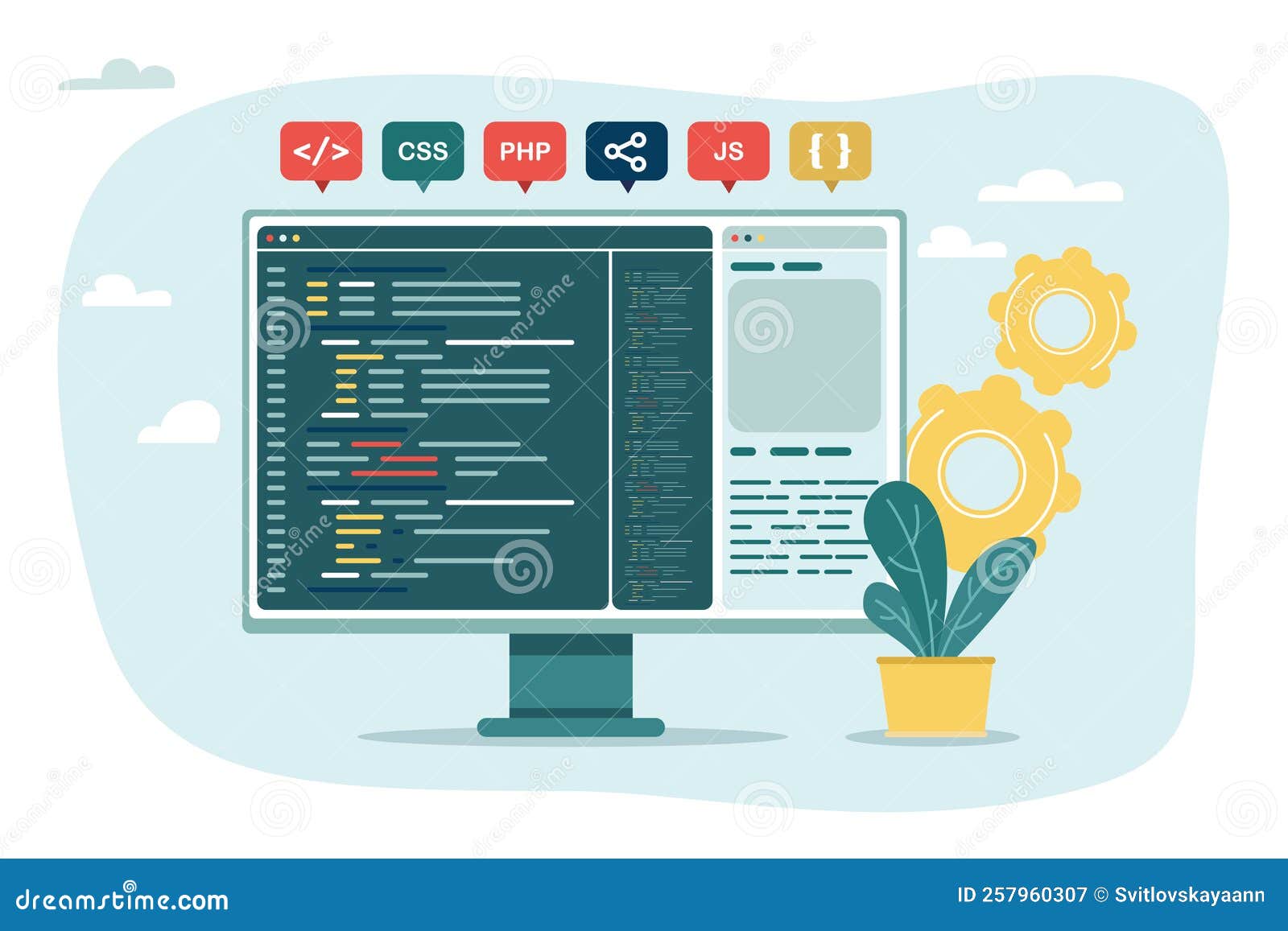 Marking Important Tasks Concept Cartoon Vector | CartoonDealer.com ...
