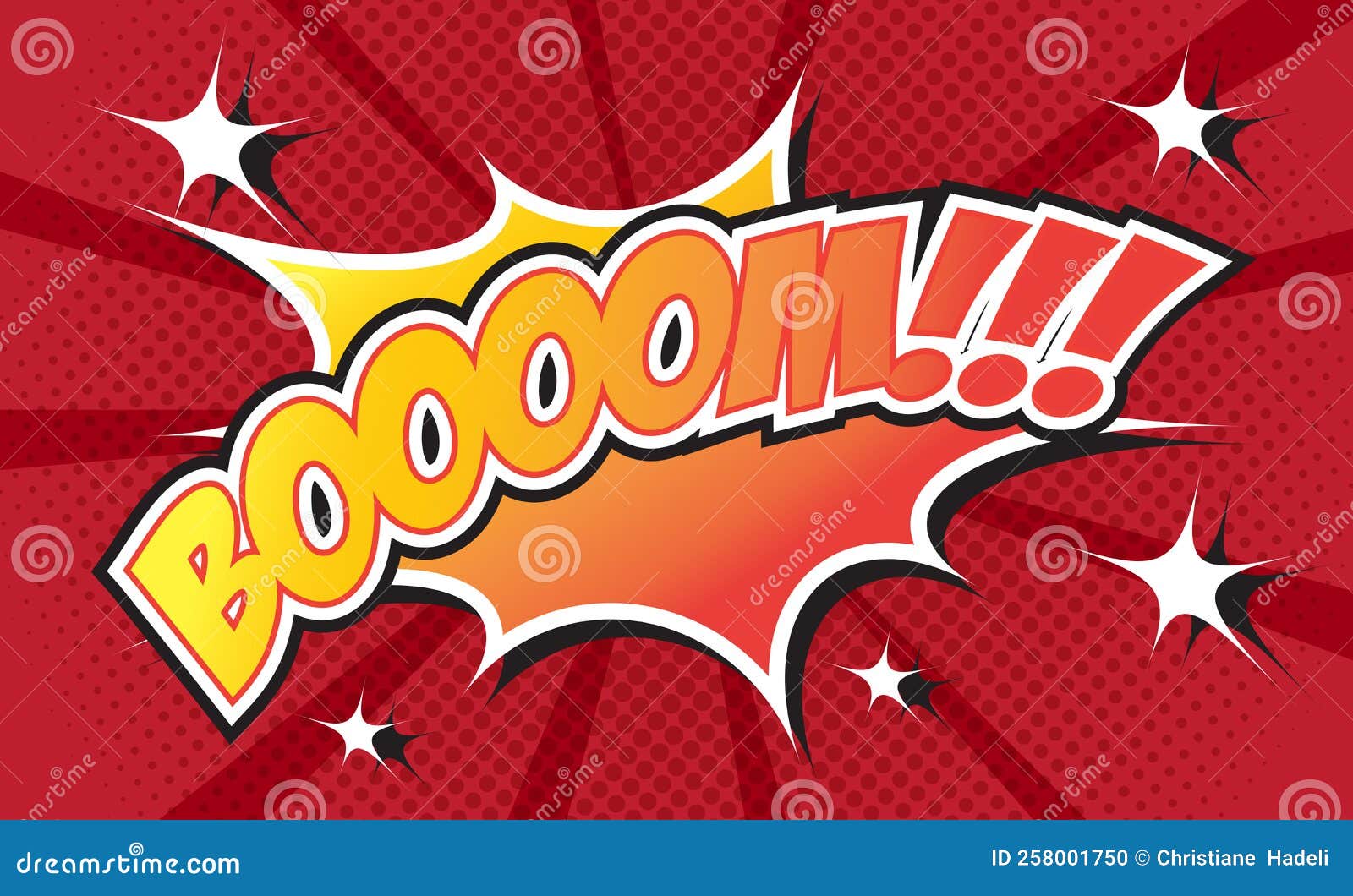 The Boom Background stock vector. Illustration of design - 258001750