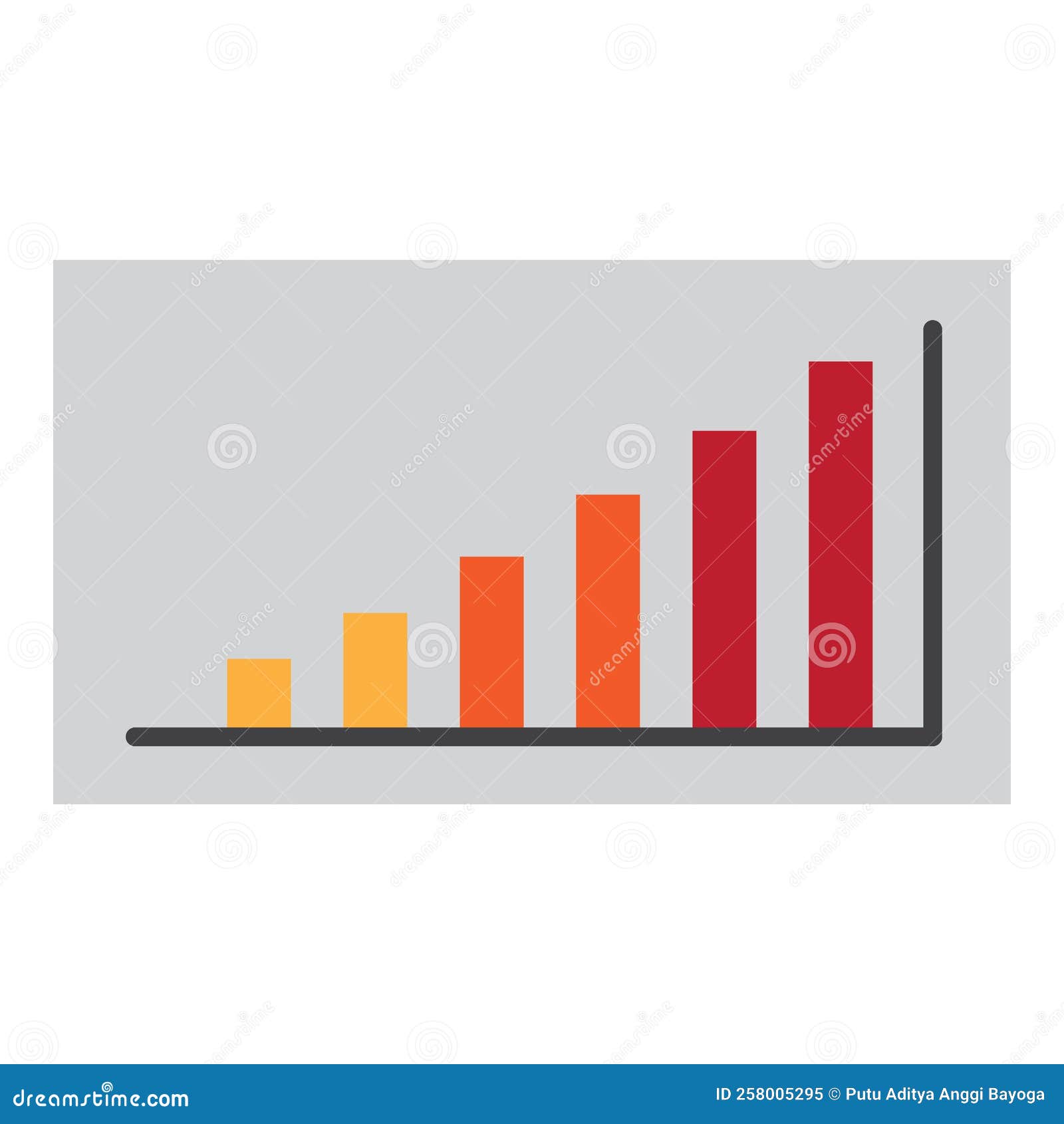 Cartoon Business Graphic Chart Stock Vector - Illustration of simple ...
