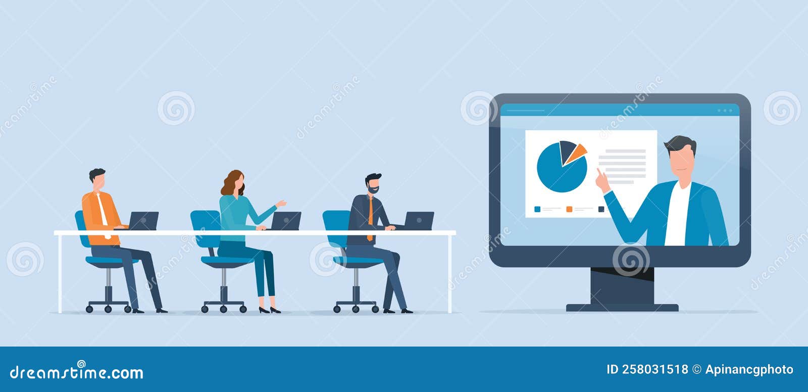 Vector Illustration Design Online Education and E-learning at Home by ...