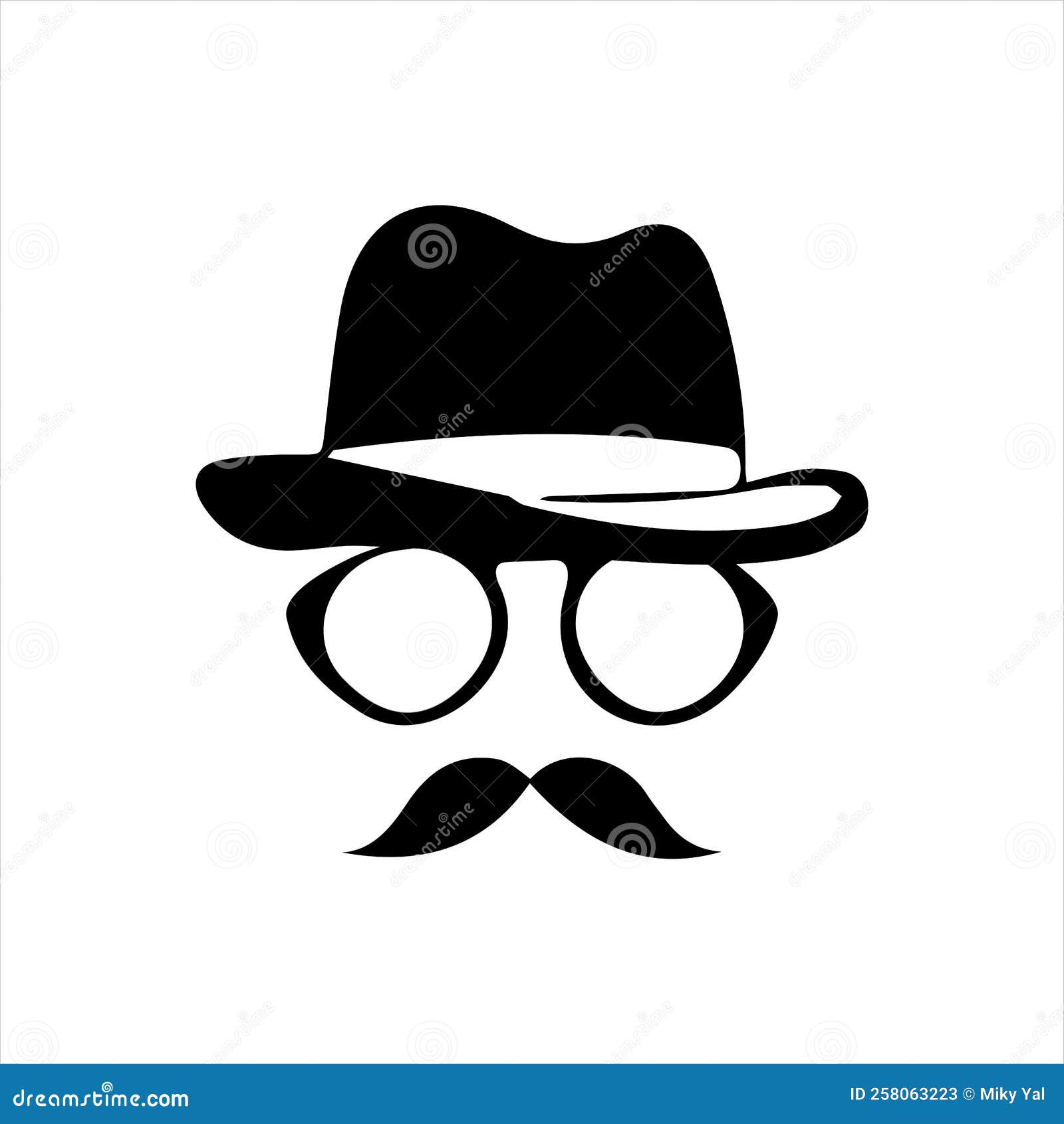 Security, Detective Privacy Concept With Silhouettes Of Three Men ...