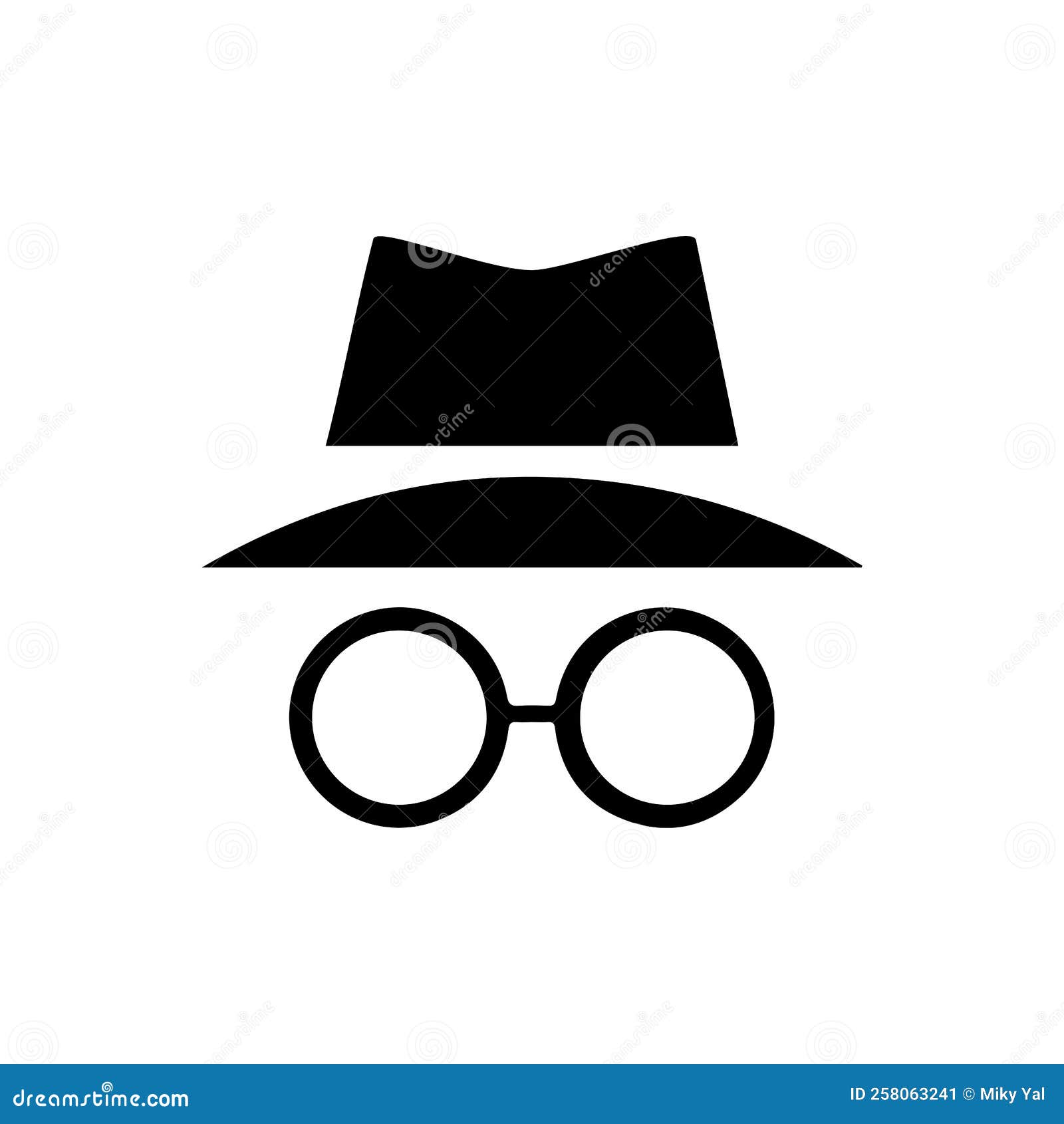 Security, Detective Privacy Concept With Silhouettes Of Three Men ...