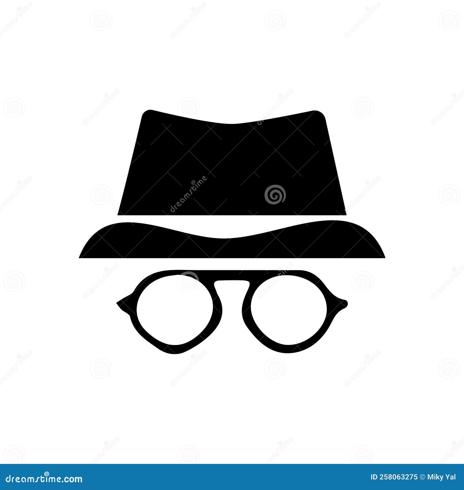 Security, Detective Privacy Concept With Silhouettes Of Three Men ...