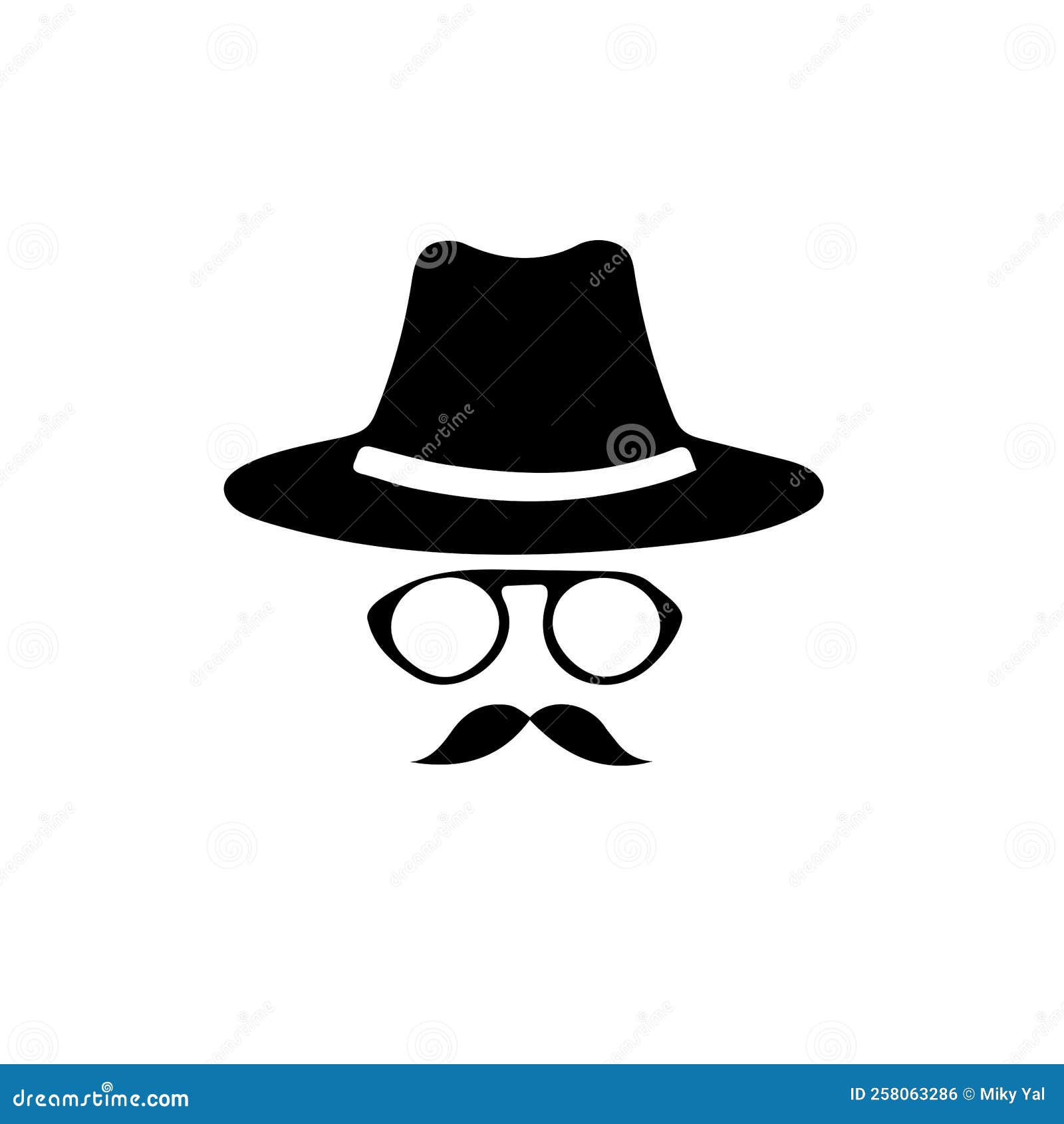 Security, Detective Privacy Concept With Silhouettes Of Three Men ...