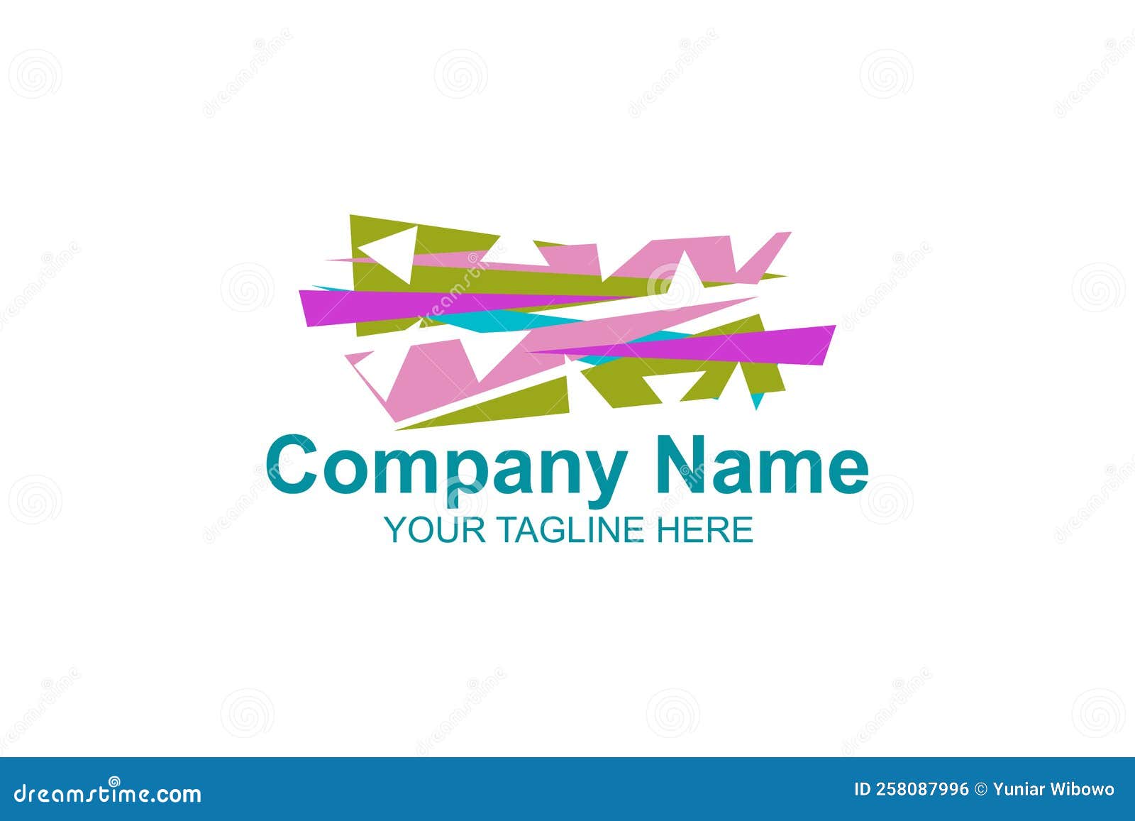 Abstract Concept Company Logo Simple Logo. Suitable for Business ...