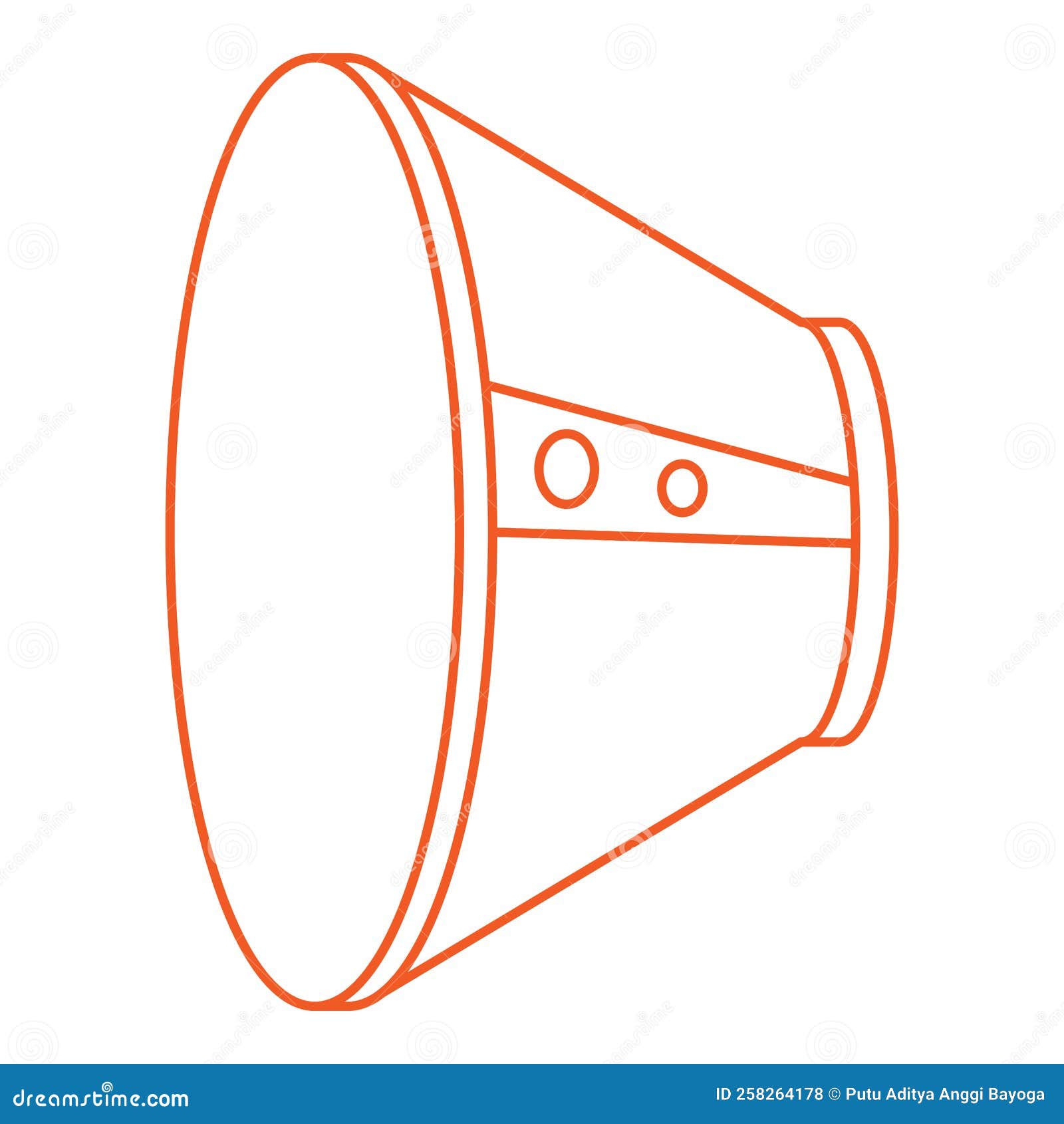 Cartoon neck protector stock vector. Illustration of flat - 258264178