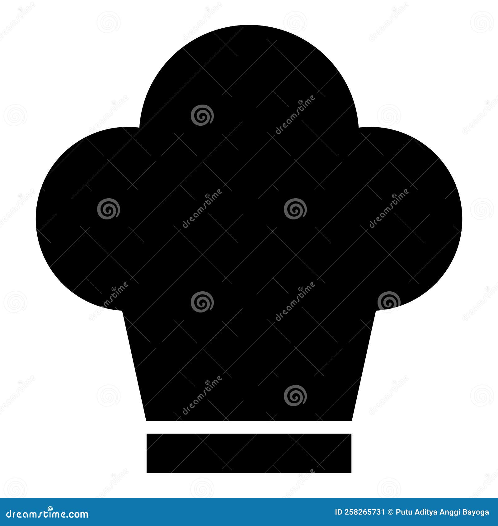 Cartoon chef hat stock vector. Illustration of cartoon - 258265731