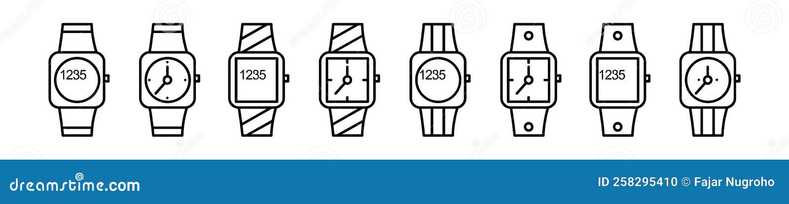 Set of Timer Vector Icons Count Down Timer,Stopwatch Icons Set Timer ...