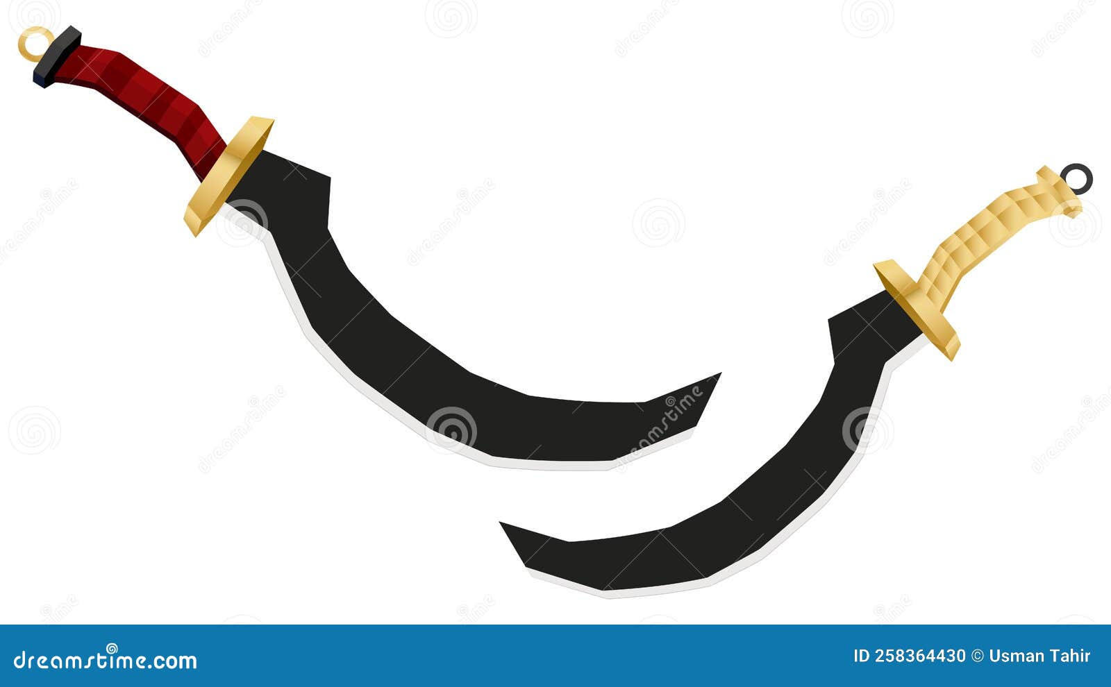 Realistic Sword, Ancient Sword Royalty-Free Cartoon | CartoonDealer.com ...