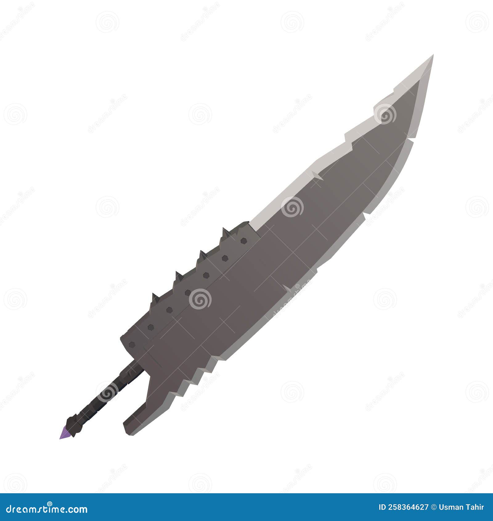 Realistic Sword, Ancient Sword Royalty-Free Cartoon | CartoonDealer.com ...