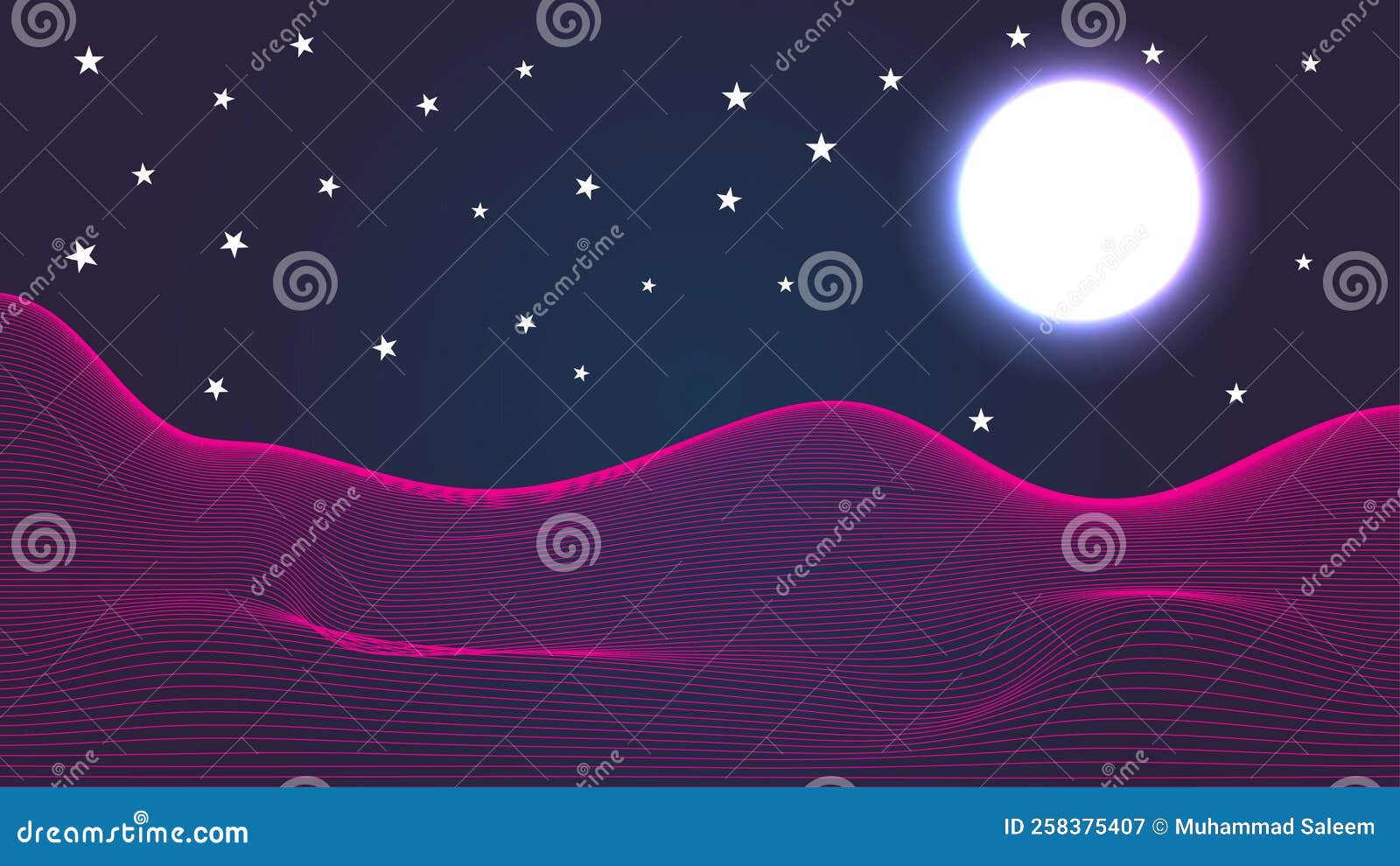 Beautiful and Very Interesting Wave Stock Illustration - Illustration ...
