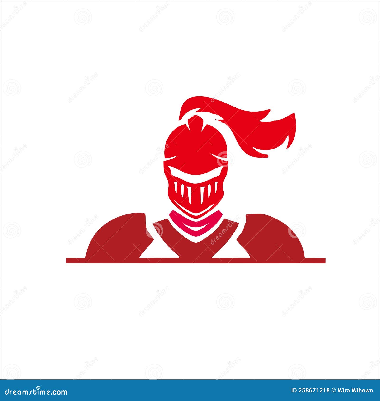 Print armor logo design stock vector. Illustration of icon - 258671218