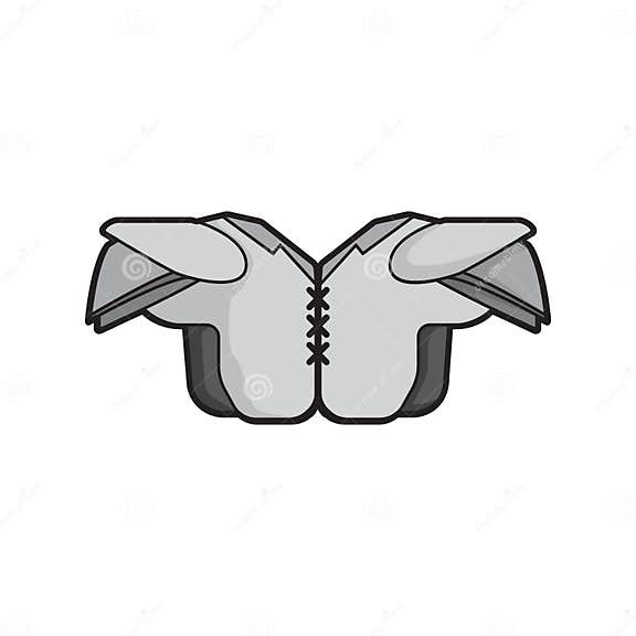 Cartoon body protector stock vector. Illustration of vector - 258900162