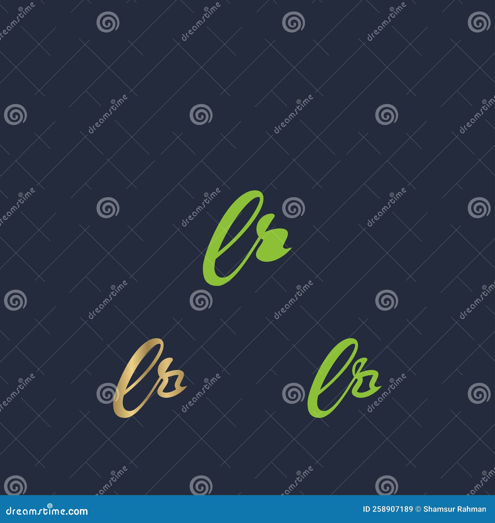 Alphabet Initials Logo LR, RL, L and R Stock Illustration ...