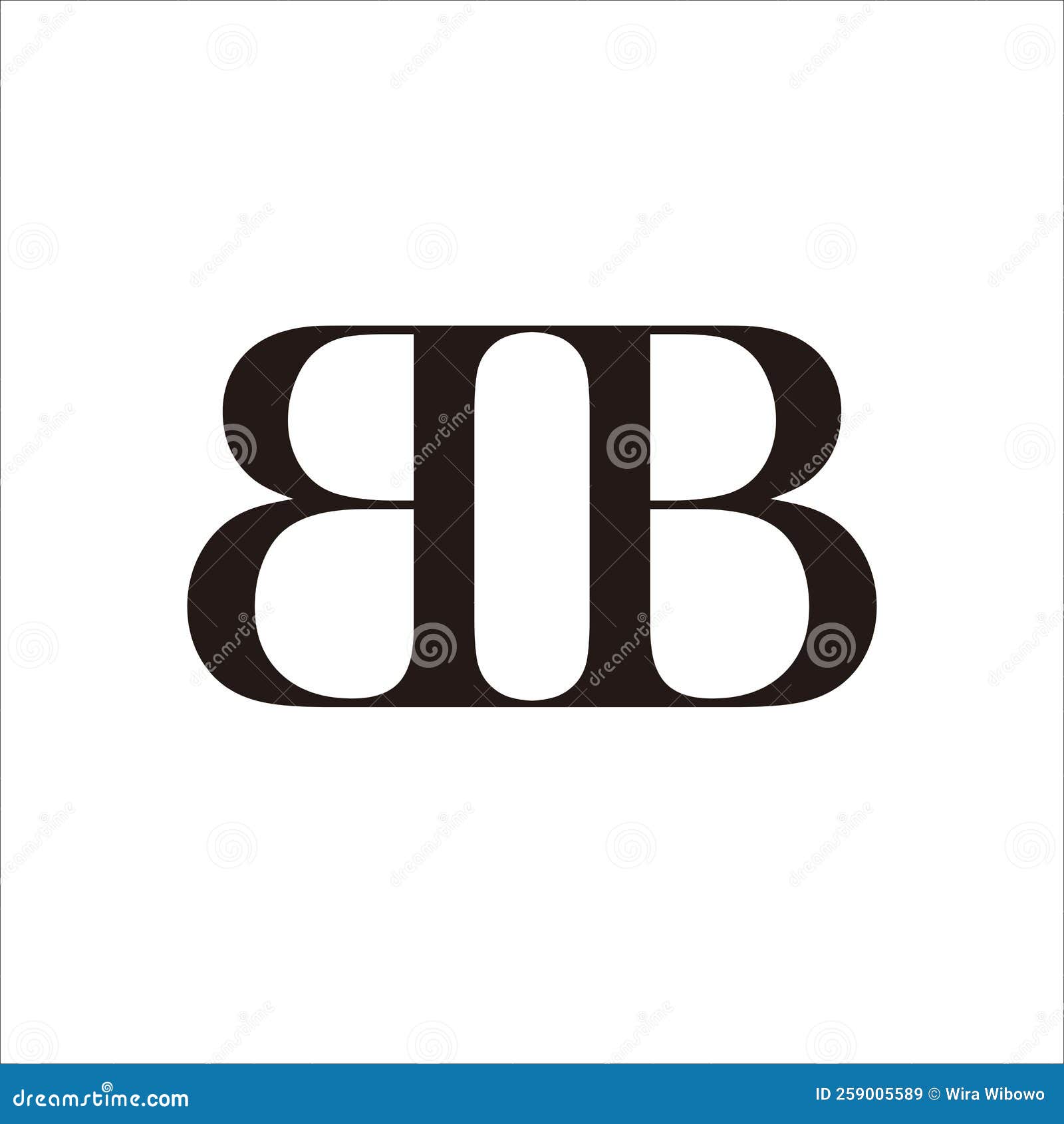 Print BB Letter Logo Design for Your Brand and Corporate Identity Stock ...