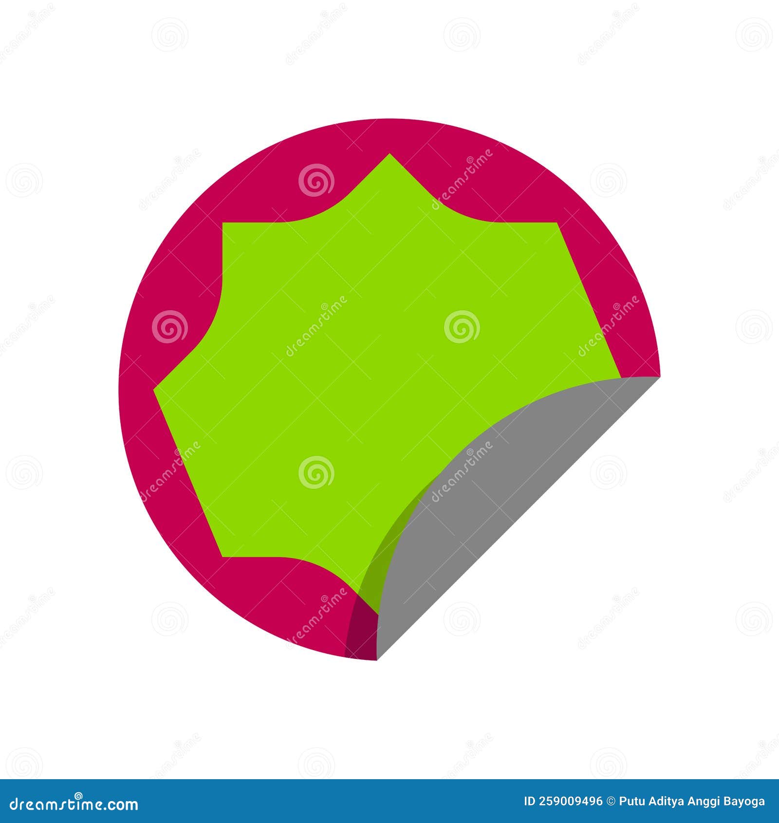 Cartoon sticker label stock vector. Illustration of icon - 259009496