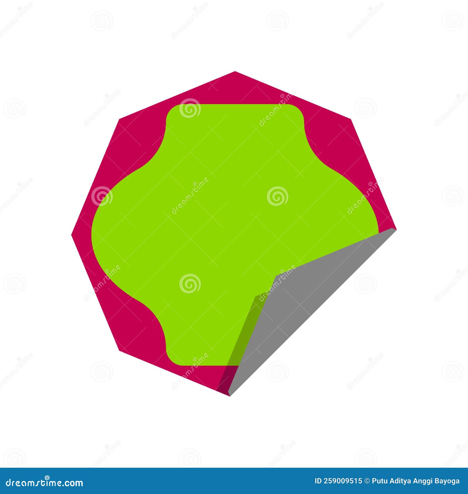 Cartoon sticker label stock vector. Illustration of seal - 259009515