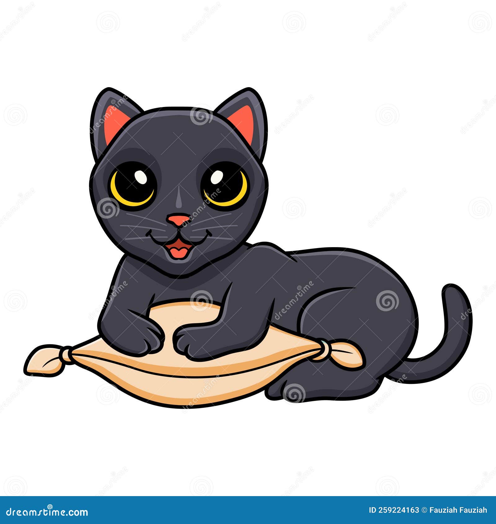 Happy Bombay Cat Dressed As A Rapper On Red Color Background Stock ...