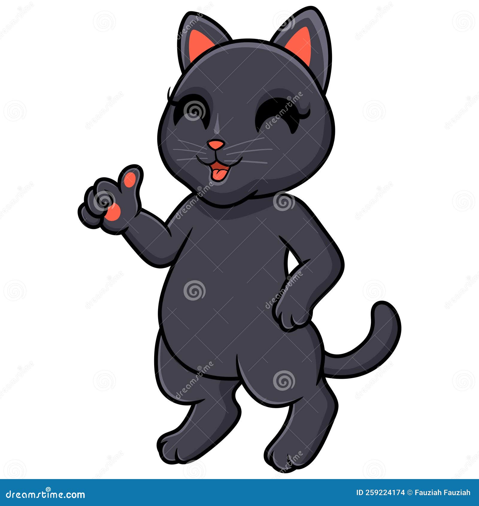 Happy Bombay Cat Dressed As A Rapper On Red Color Background Stock ...