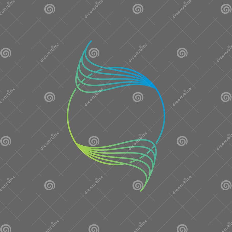 Simple and Unique Reflection Lines Attractive Sound Audio Wave Circle ...