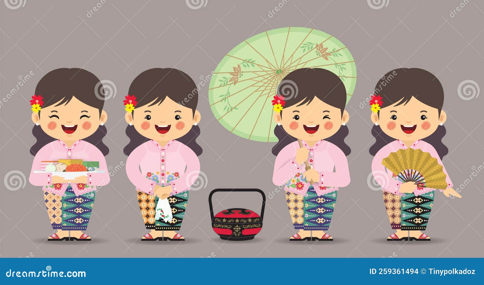 Kuih Cartoons, Illustrations & Vector Stock Images - 35 Pictures to ...