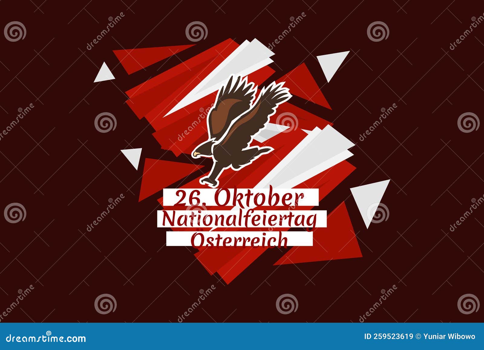 Translation: October 26, National Day. Happy National Holiday of ...