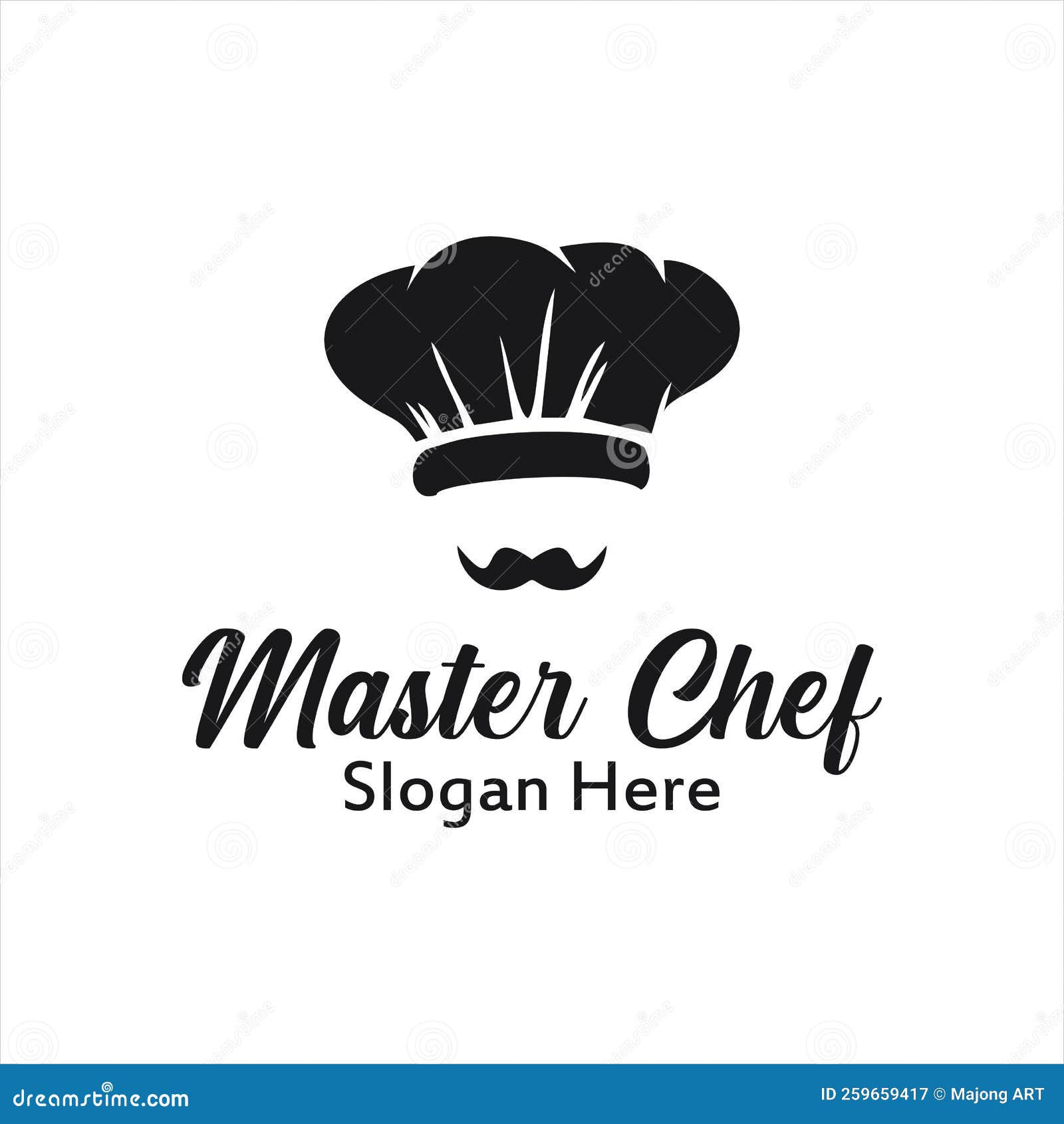 Master Chef Logo Design Vector Template. Stock Illustration ...