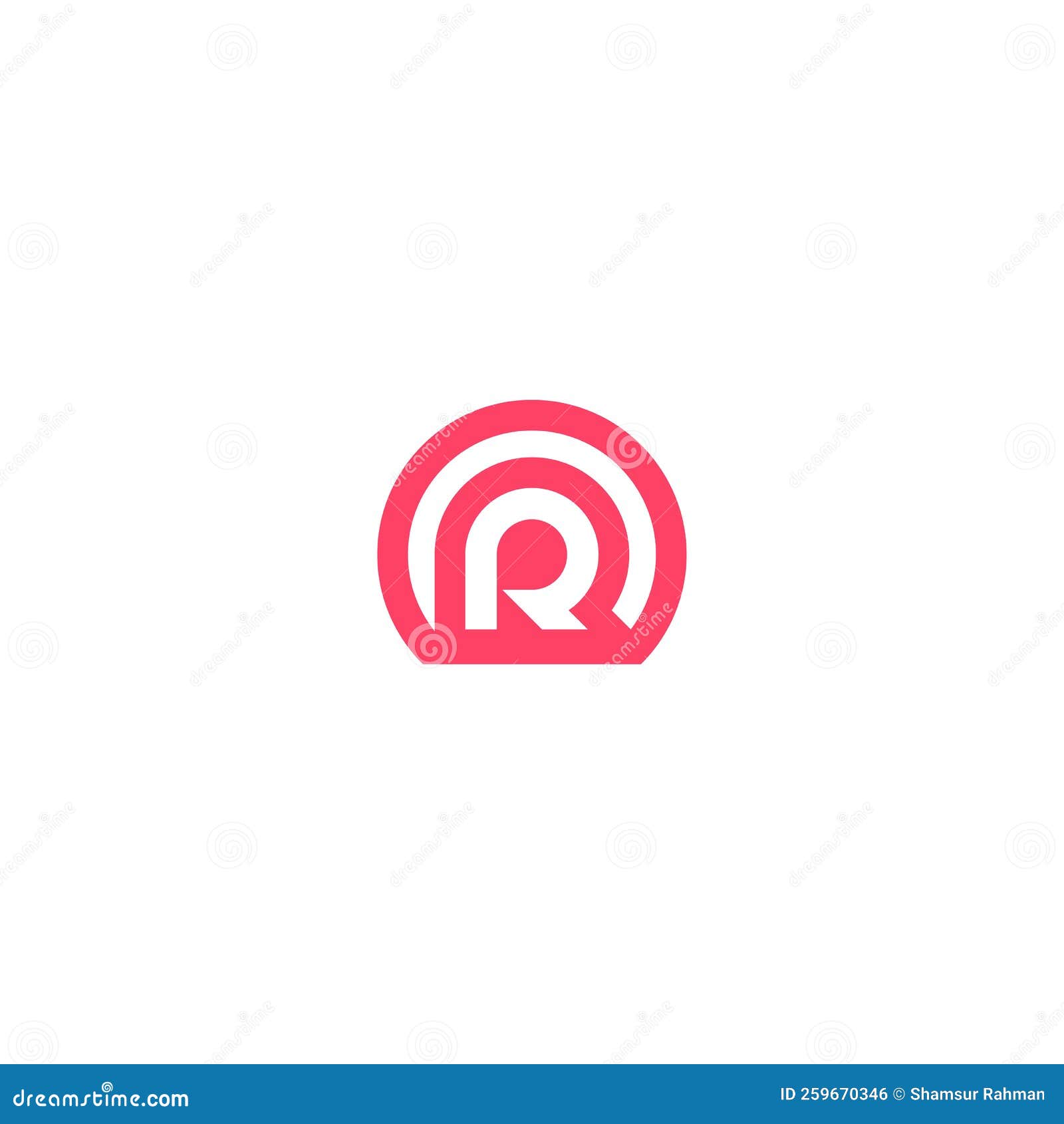 Alphabet Letters Initials Logo RR, R , R and P Stock Illustration ...