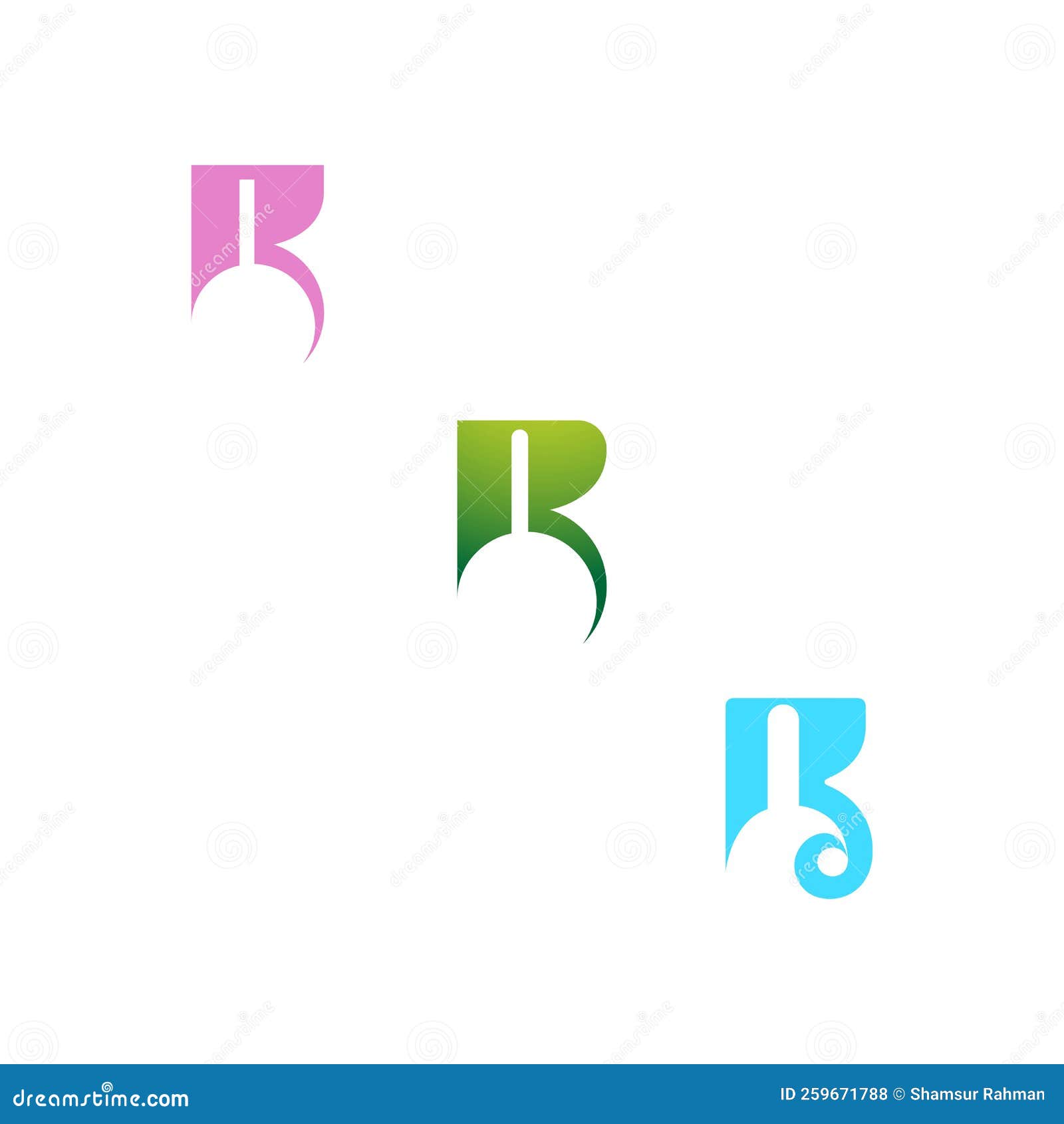 Alphabet Letters Initials Logo RR, R , R and P Stock Vector ...