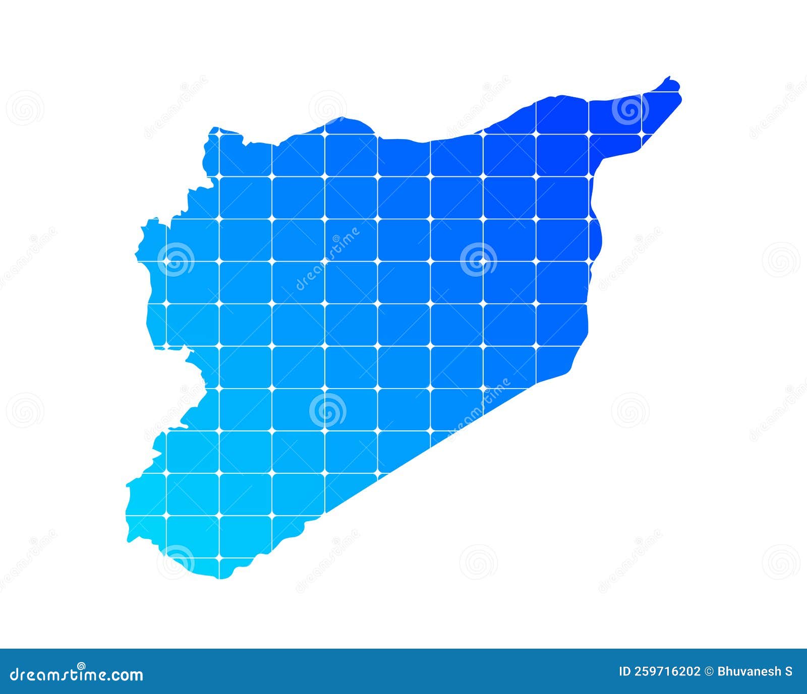 Colorful Syria Political Map With Clearly Labeled, Separated Layers ...