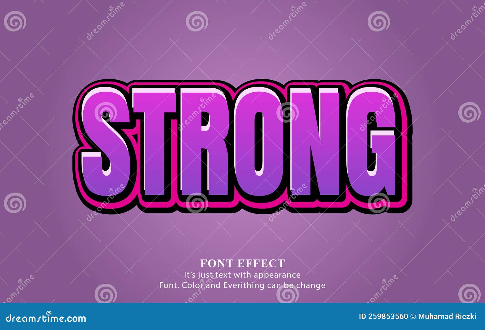 Force Fonts Display By Manalagifonts Cartoon Vector | CartoonDealer.com ...