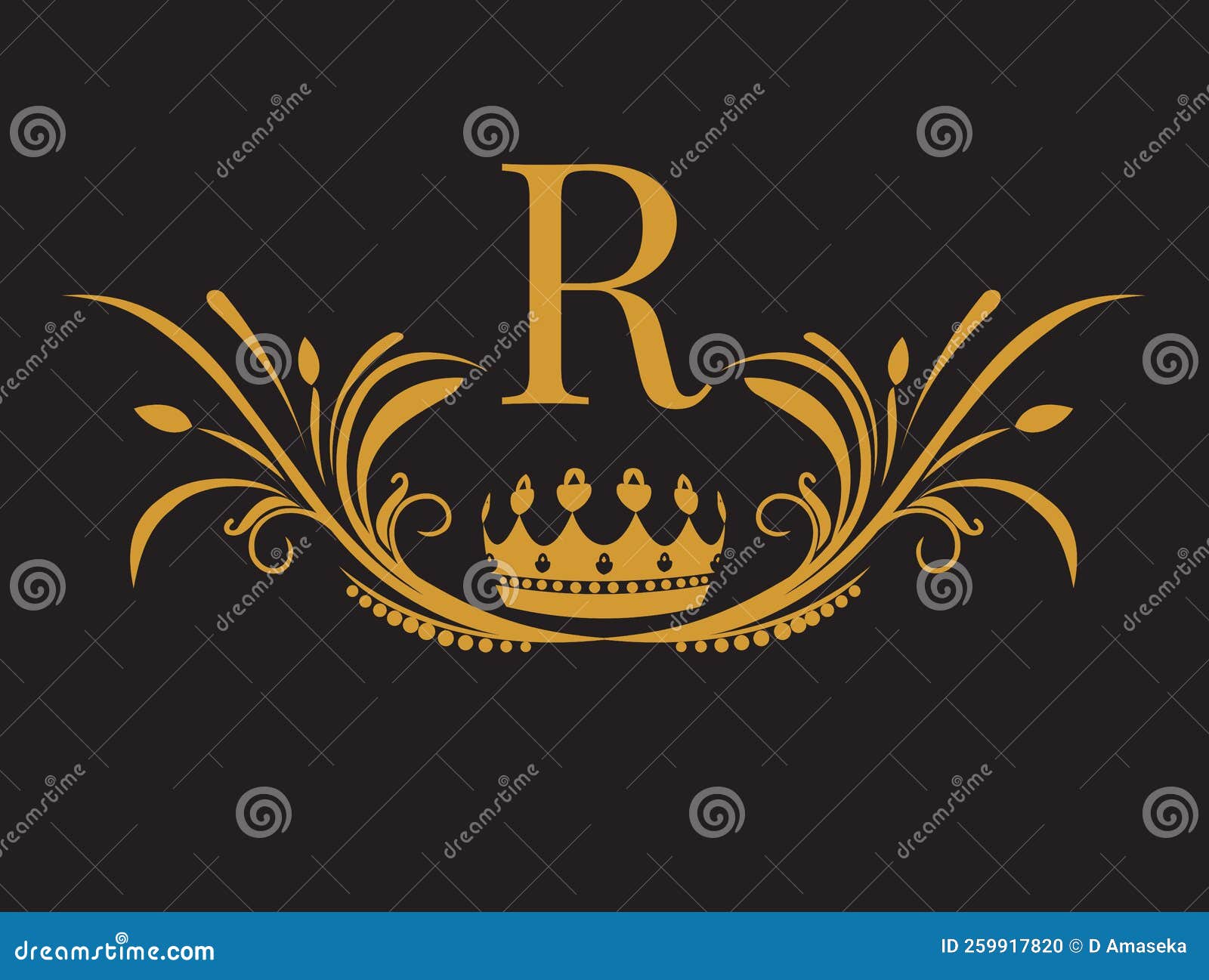 Luxury vector logo design stock vector. Illustration of brand - 259917820