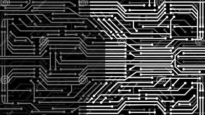 Abstract Printed Circuit Board Pattern Wallpaper Background Stock ...