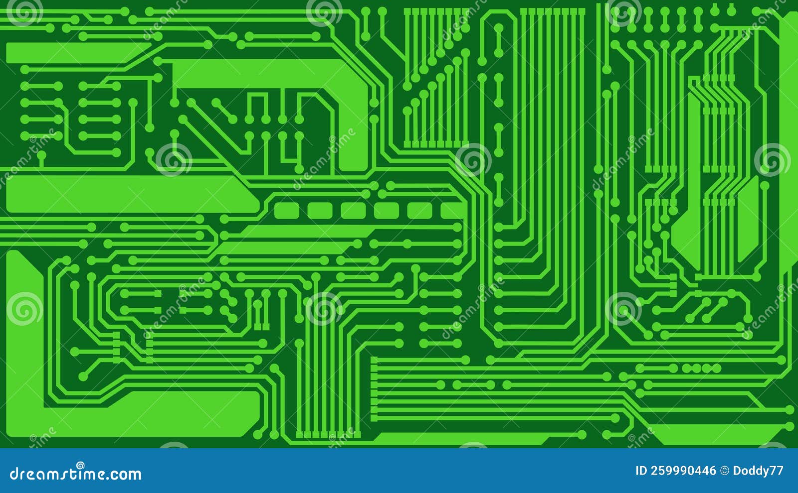 Abstract Printed Circuit Board Pattern Wallpaper Background Stock ...