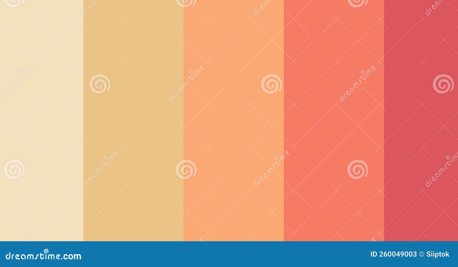Orange Red Gradient Color Palette Background Stock Illustration ...